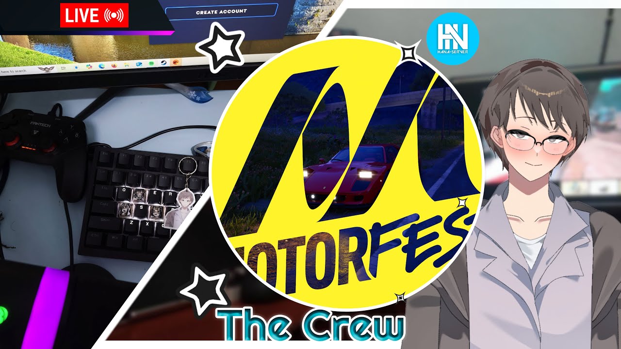 「The Crew Motorfest 」Beralih menjadi pembalap | Ubisoft【Vtuber / ID】 - YouTube