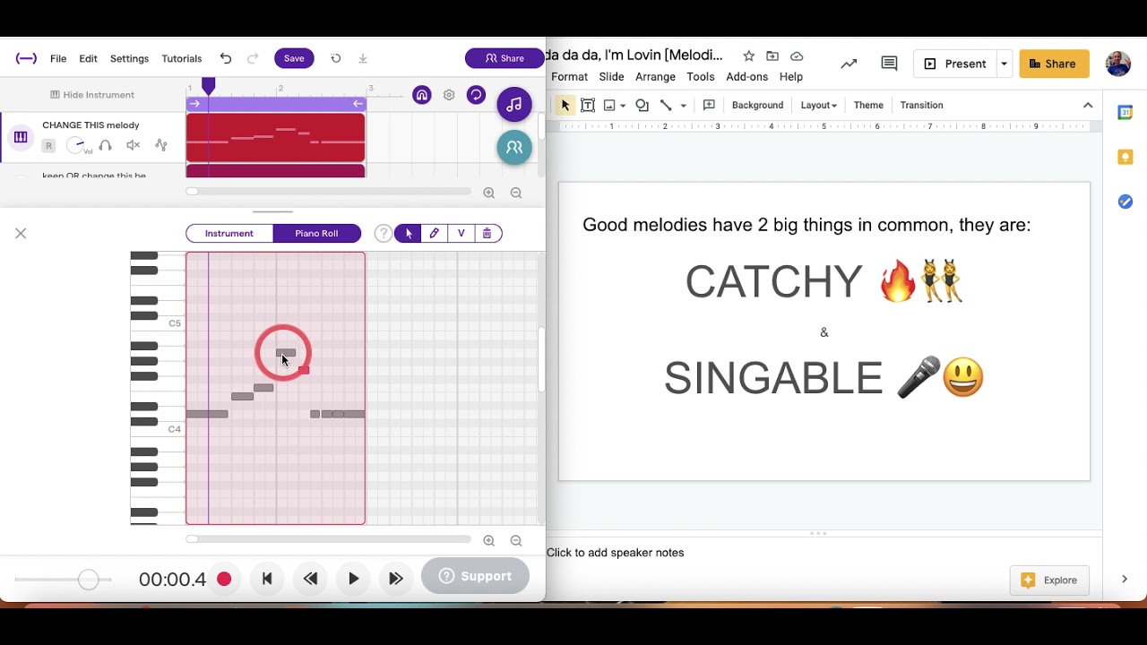 How to Write a Short Melody Using Soundtrap - YouTube