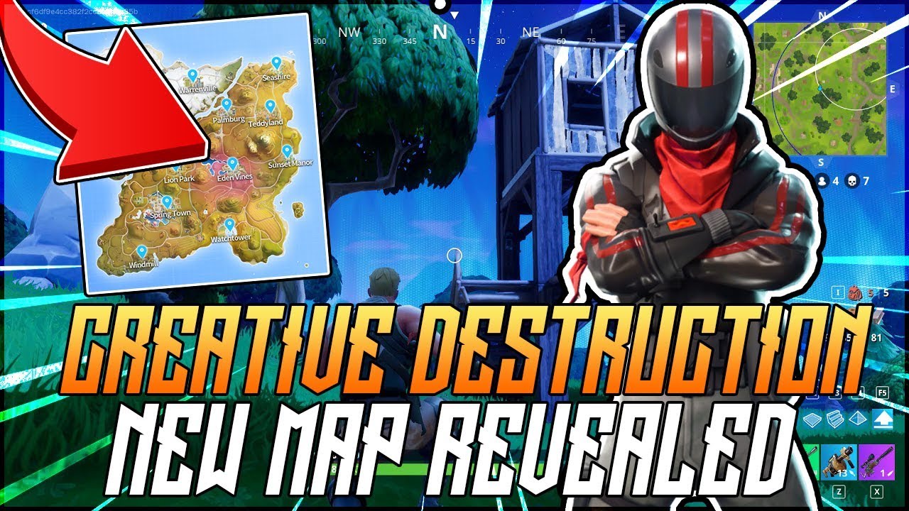 *CREATIVE DESTRUCTION NEW MAP REVEALED IMAGES,LEAKS,NEW AREAS ETC* l ...