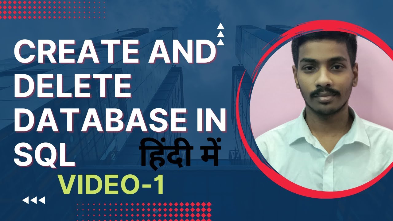 CREATE AND DELETE STATEMENT IN SQL | DBMS SERIES VIDEO-1 - YouTube
