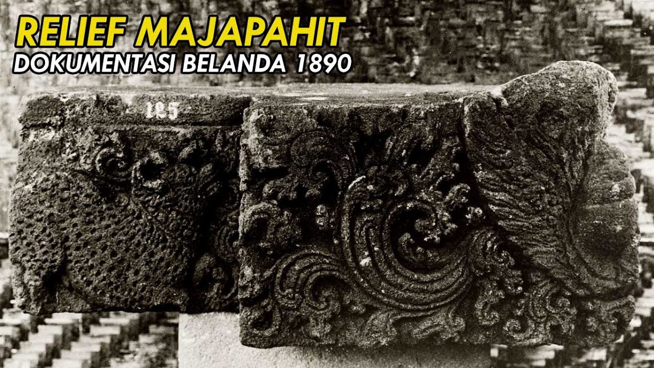 20 Relief Candi Majapahit di Trowulan Dokumentasi Belanda Part (2/2 ...