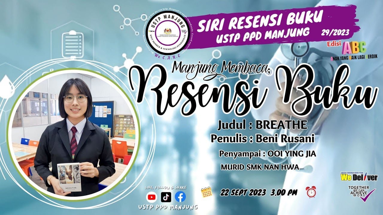 SIRI RESENSI BUKU USTP MANJUNG (EDISI ABC) BIL.29/2023:BREATHE - YouTube