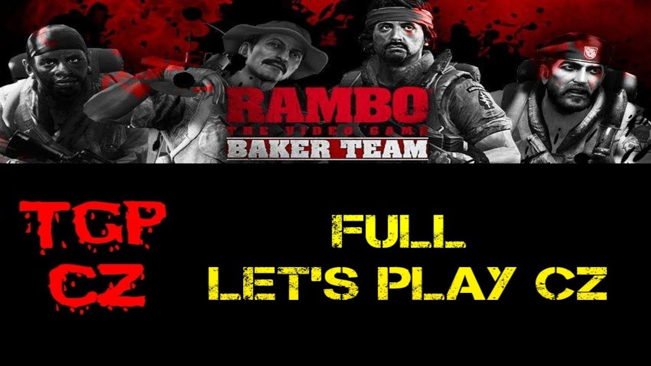 Full Let's Play CZ | Rambo The Video Game: Baker Team | HD 1080p - YouTube