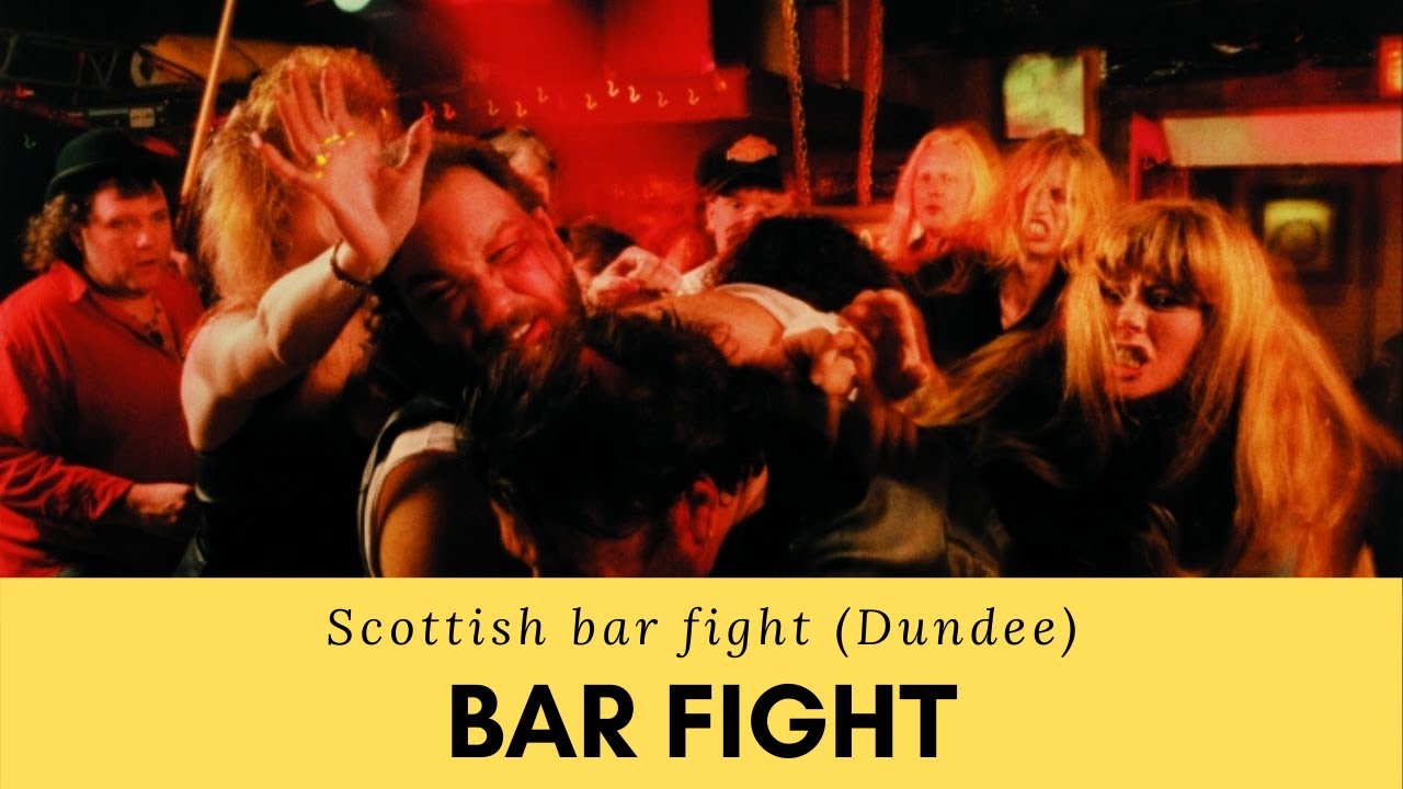 Bar fight for a drink - Scotland (Dundee) - YouTube