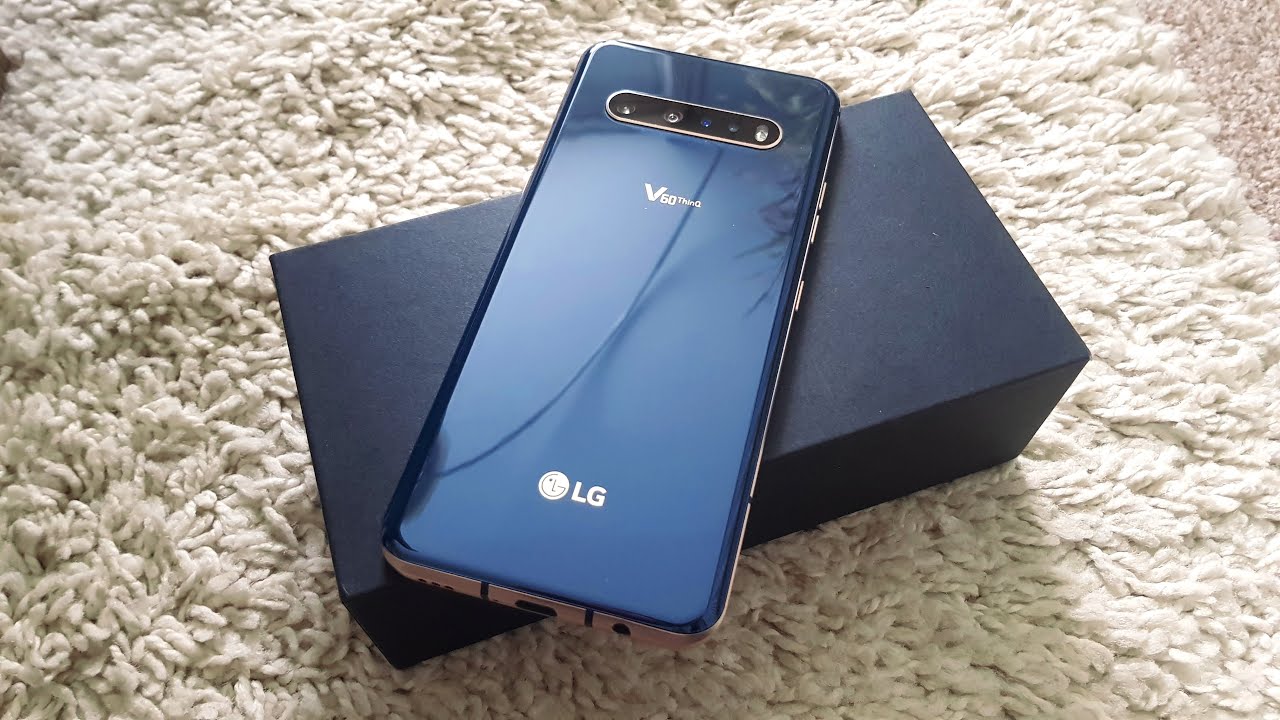 Unboxing LG's Old Flagship, LG V60 ThinQ Unboxing - YouTube