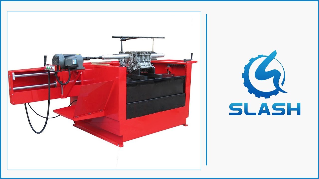 Line honing machine LH100, similar to Sunnen CH100. - YouTube