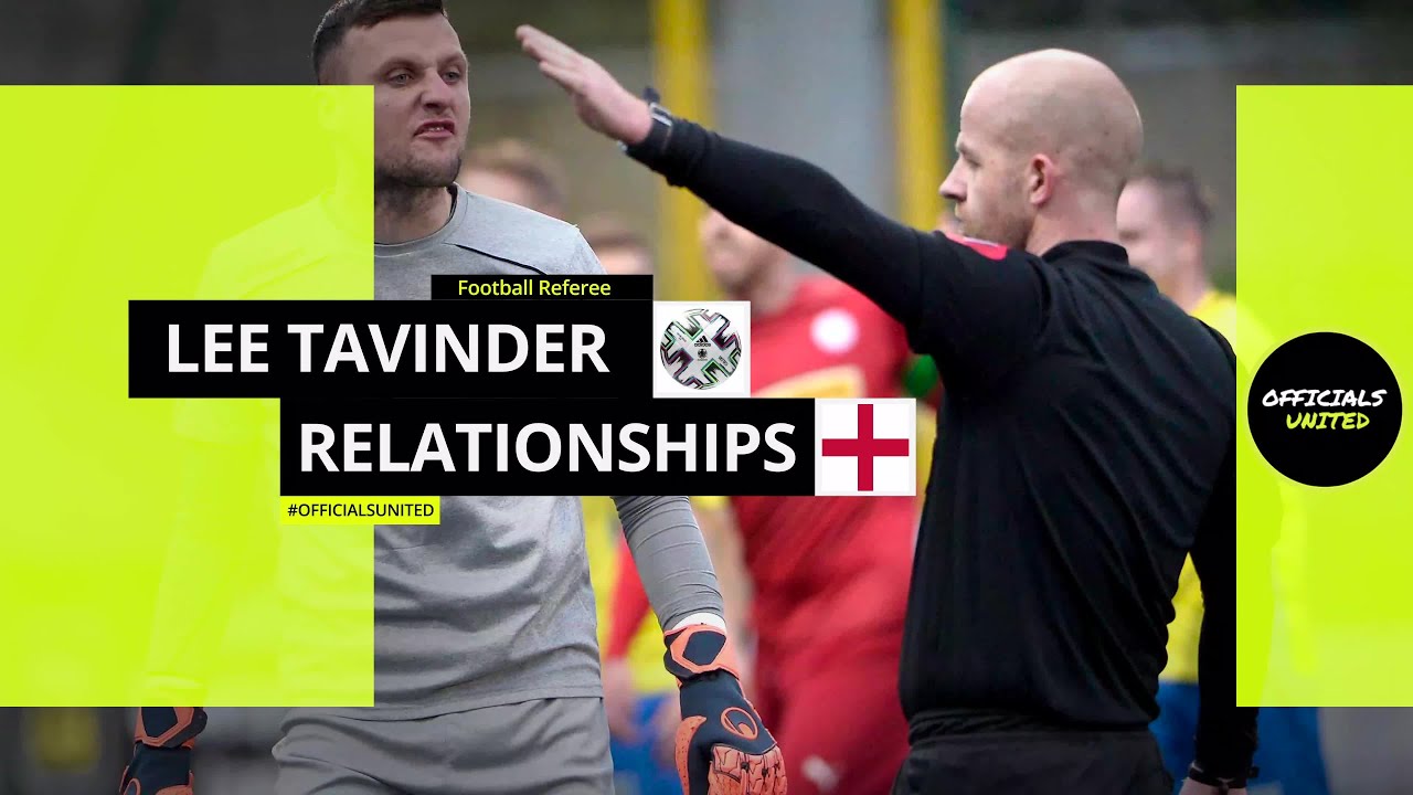 How to build relationships with players as a referee - YouTube
