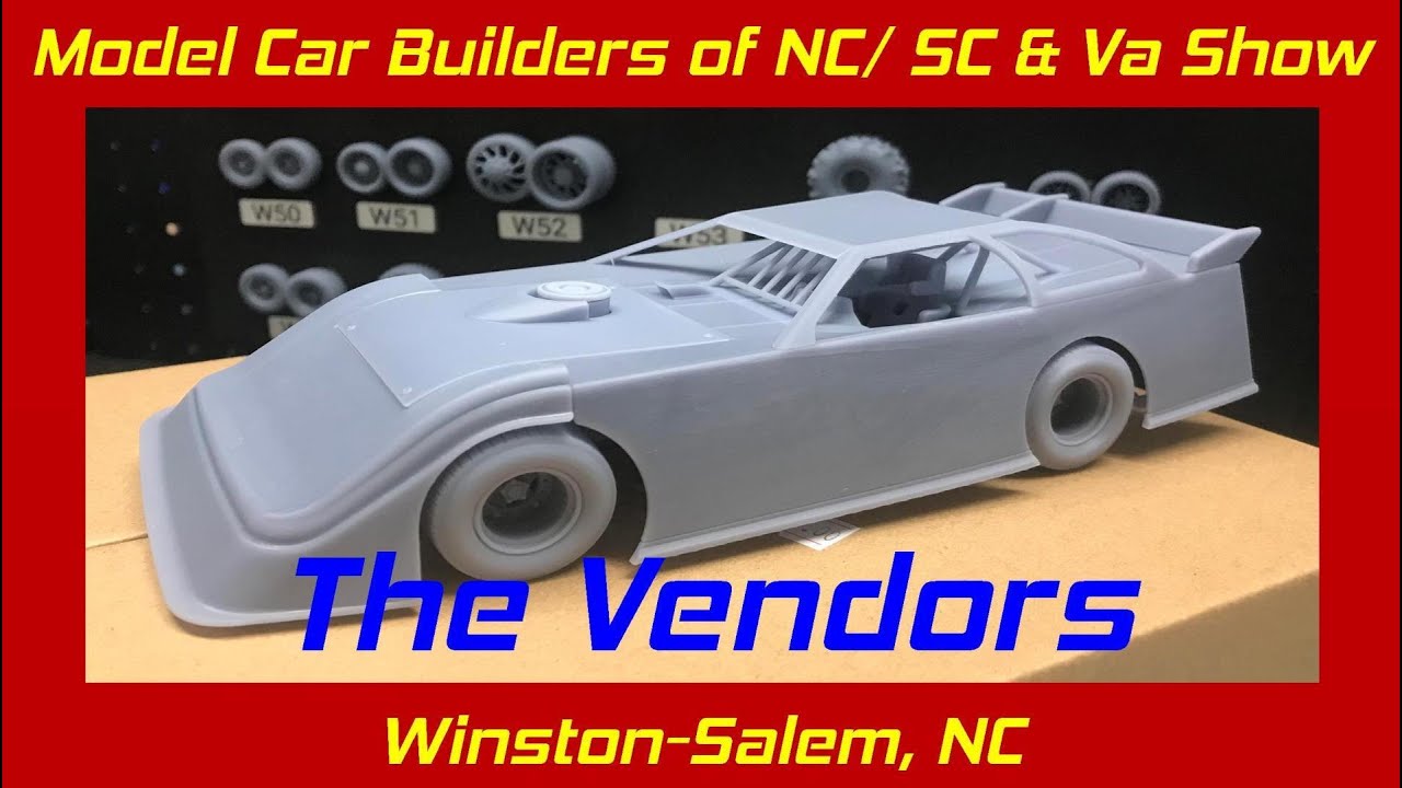 Model Car Builders of NC, SC & VA Show The Vendors! - YouTube