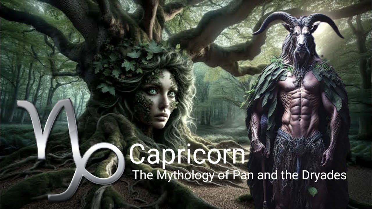 Capricorn Bayangan Mitologi Pan Dan Dryade - YouTube