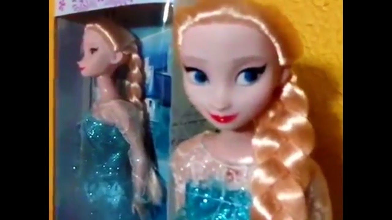Elsa e Ana Filme Frozen Cantando Let it go que lindas elas são - YouTube