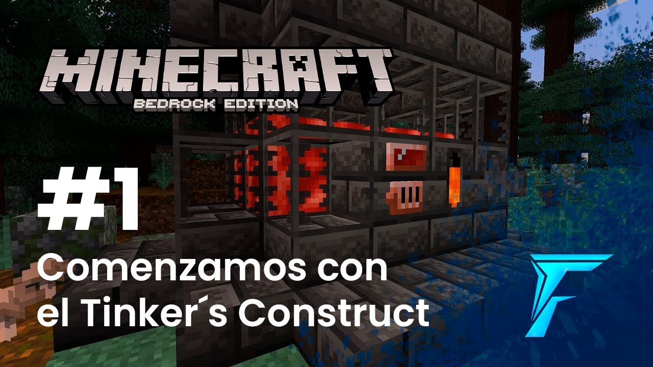 Minecraft PS5 con mods #1 Comenzamos con el Tinker's Construct - YouTube