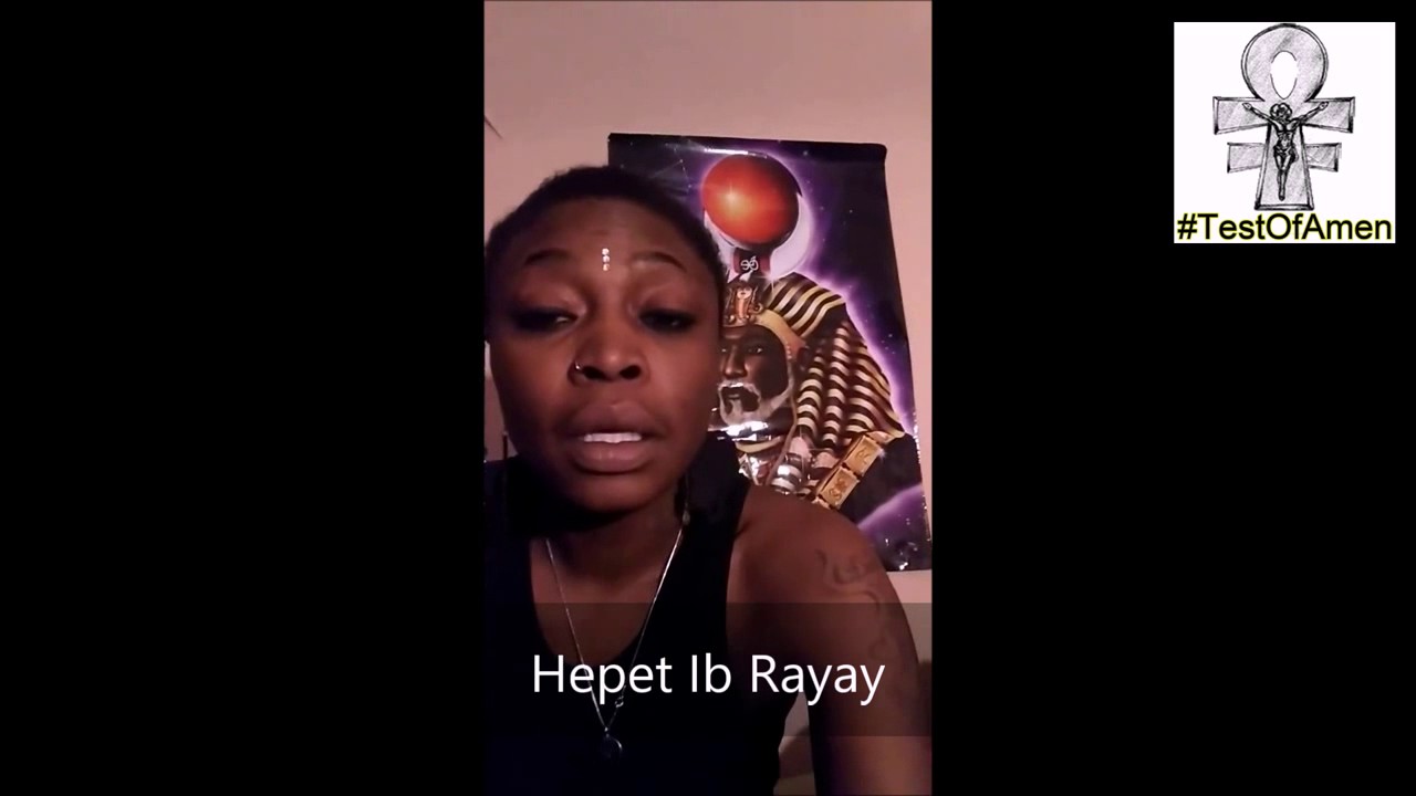 #TestOfAmen - Hepet Ib Rayay Testimonial For Dr. Malachi Z. K. York ...