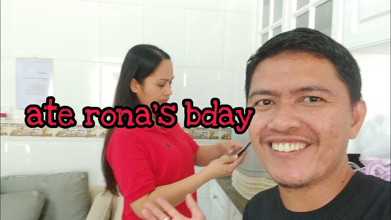 Ate rona's bday - YouTube