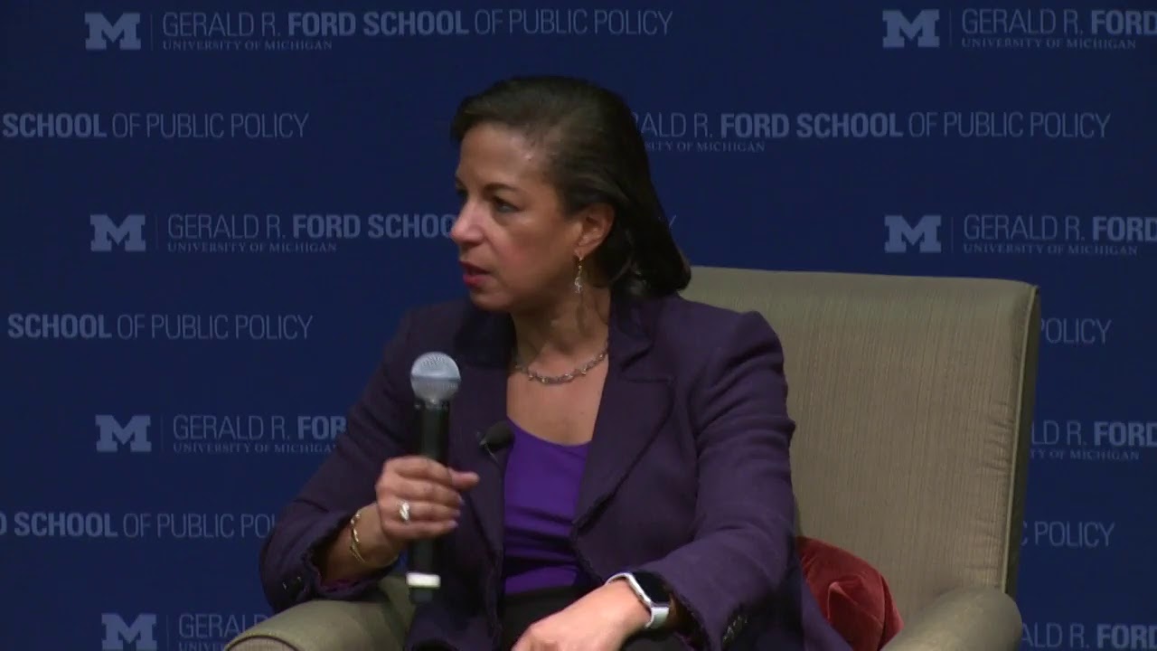Ford School MLK Event - Susan Rice - YouTube