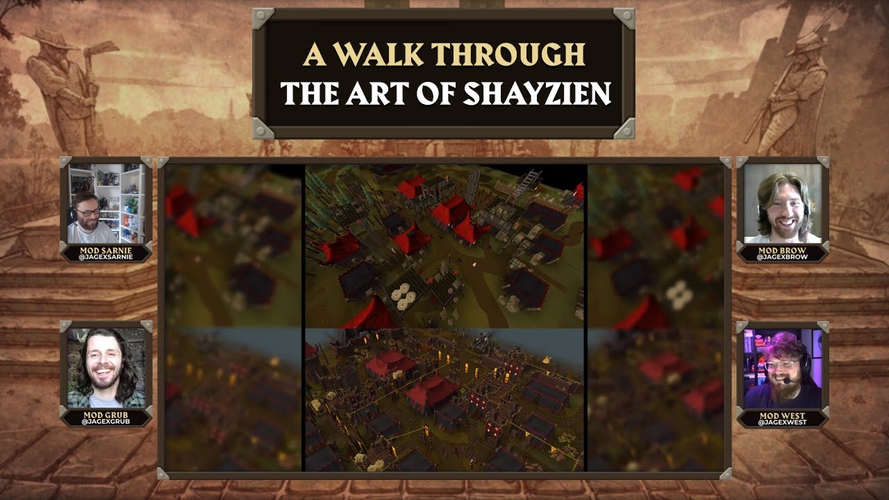 A Walk Through The Art of Shayzien - Mods Brow, Grub, Sarnie & West ...