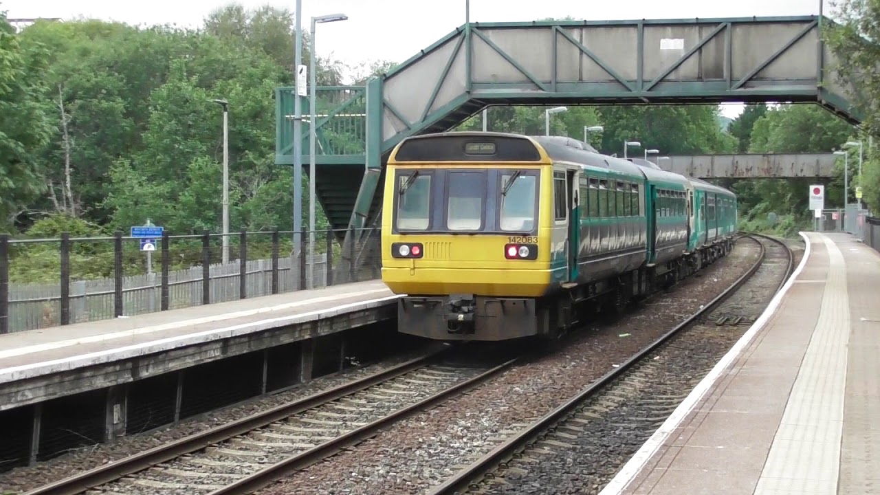 Ystrad Rhondda Station 20/8/20 - YouTube