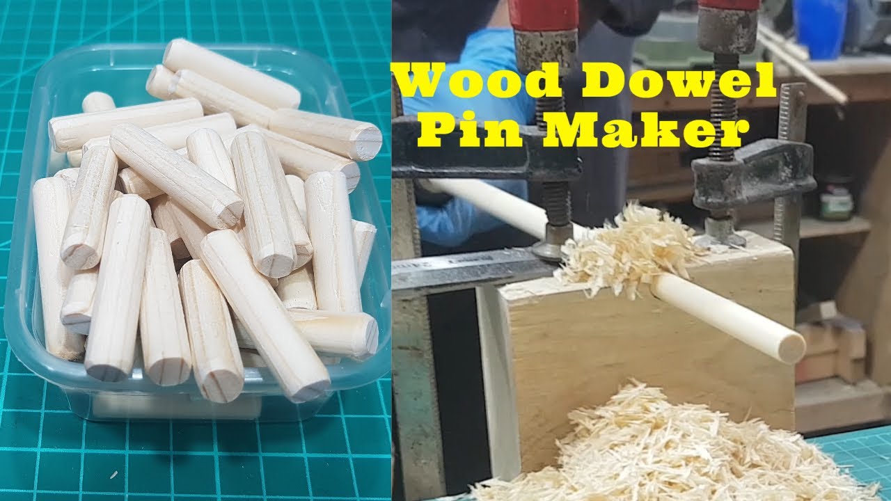 How To Make Wood Dowel Pins YouTube How To Make Wood Dowel Pins YouTube