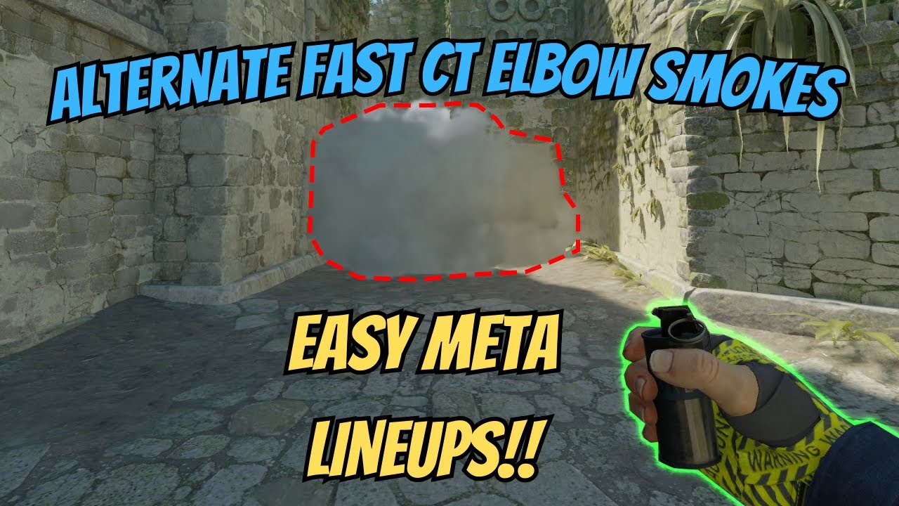 The NON Instant Smokes To Take Mid Control CS2 Ancient - YouTube