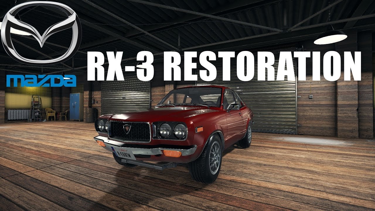 CMS 2018 Mazda RX-3 Restoration (Time Lapse) - YouTube