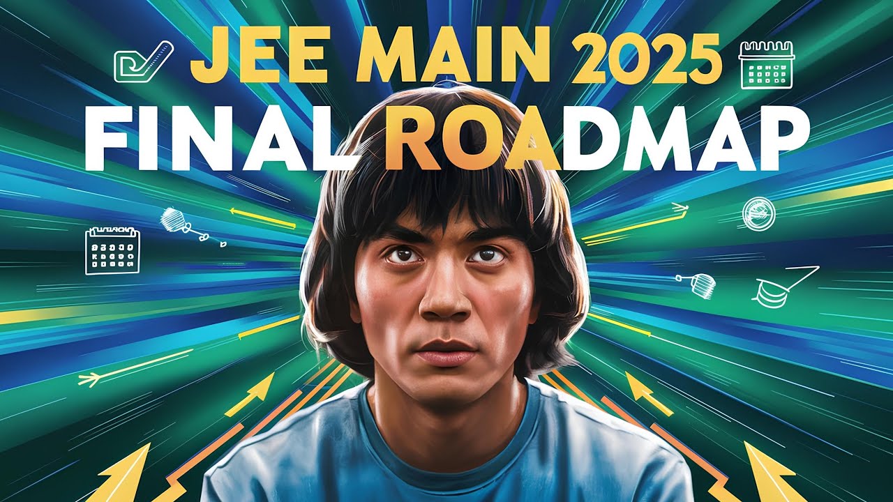 The Final Roadmap ⚡️ || JEE MAIN 2025 || 6 Months Plan || 0 to 99%ile ...