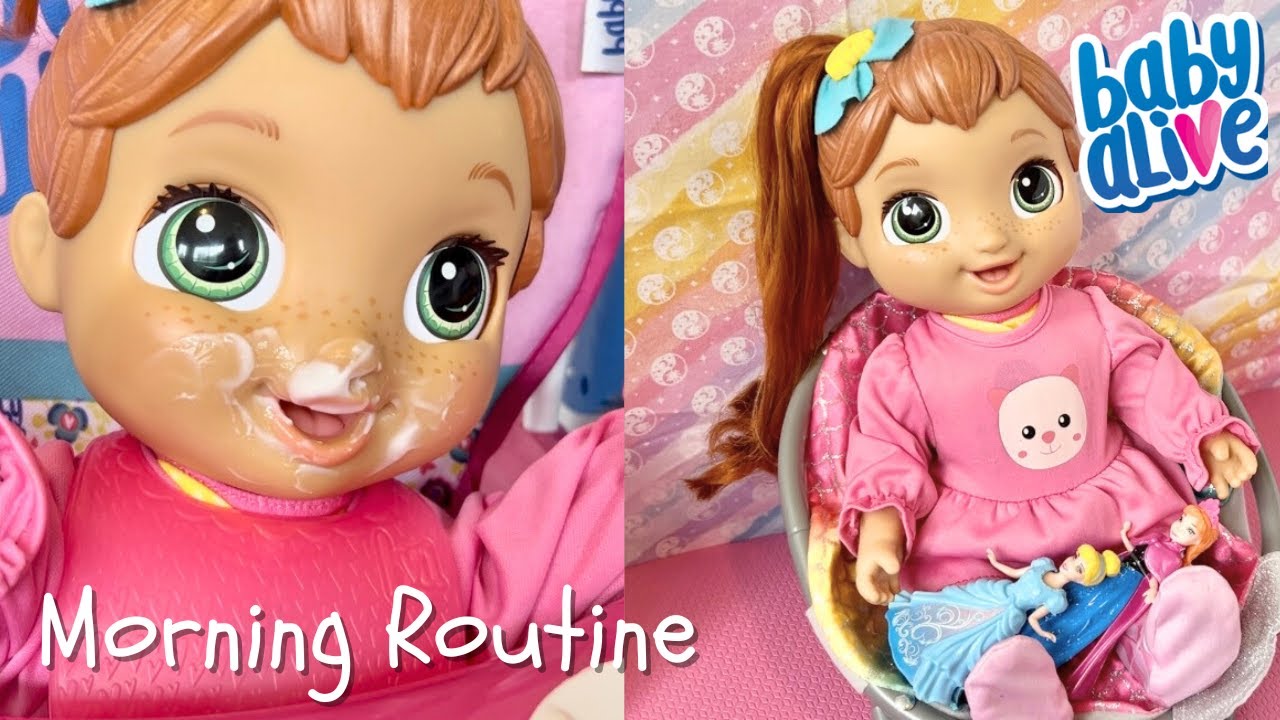 Baby Alive Doll Morning Routine with Mary Meadows - YouTube