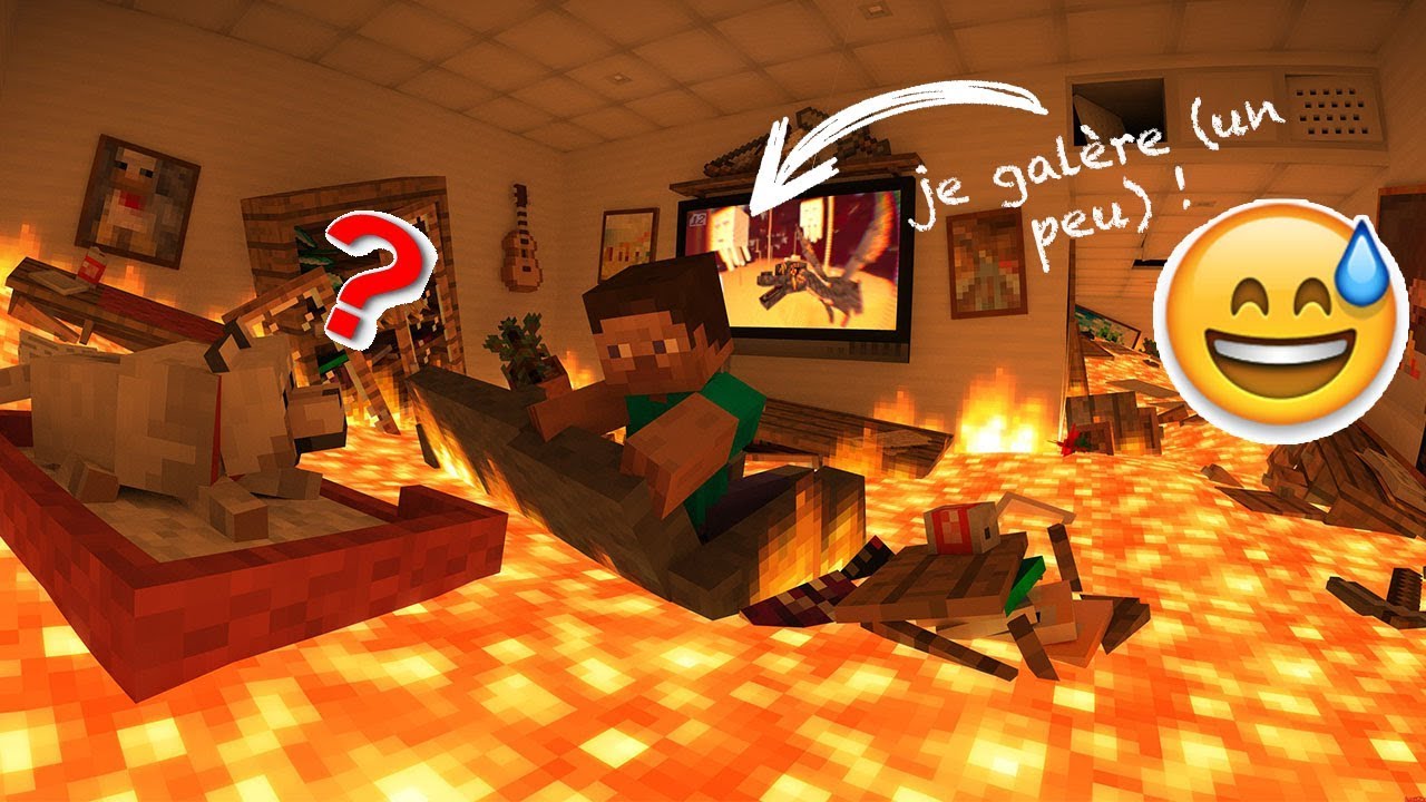 LE SOL C'EST DE LA LAVE : MINECRAFT - YouTube