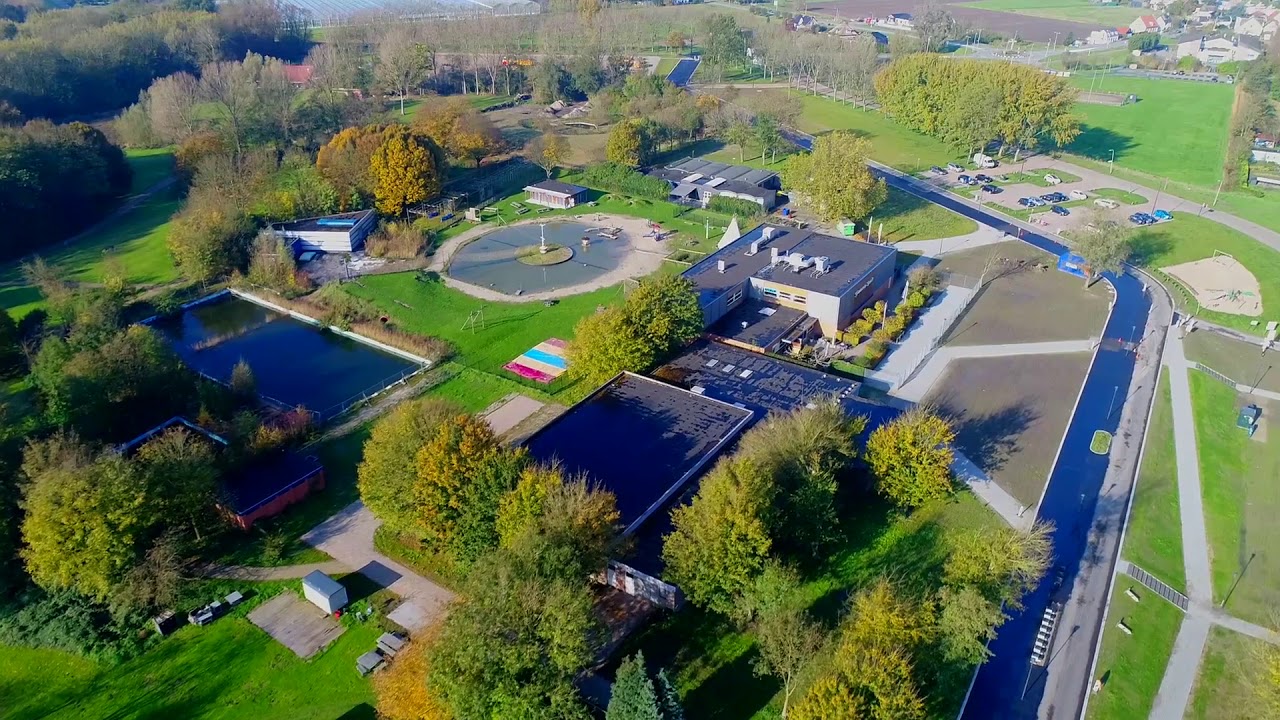 Rhoonse grienden gebied by drone - YouTube