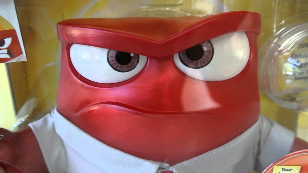 디즈니 인사이드아웃 버럭이 피규어 (2015 disney inside out - anger) - YouTube