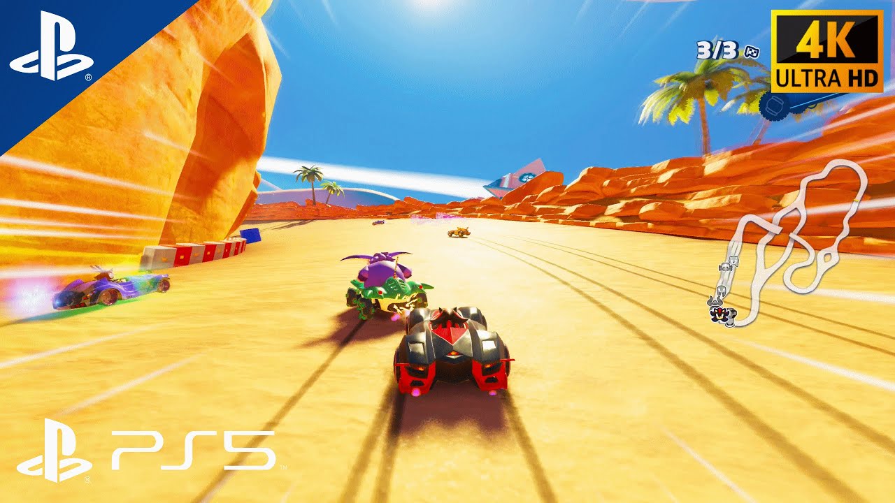 Team Sonic Racing - PS5™ [4K 60FPS] Gameplay - YouTube