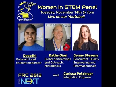 FRC Team 2813 Women In STEM Panel - YouTube