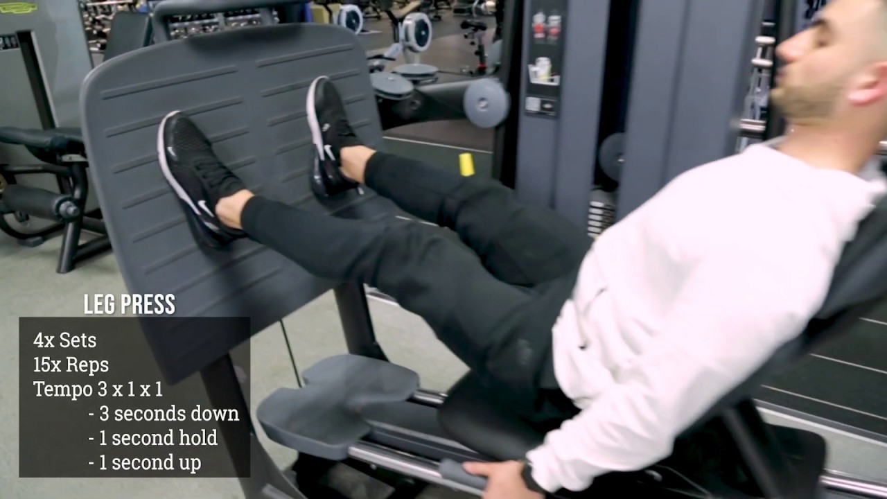 How to do the Leg Press💪🏻 - YouTube