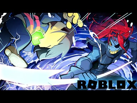 Undertale Frisk vs Undyne en roblox - YouTube