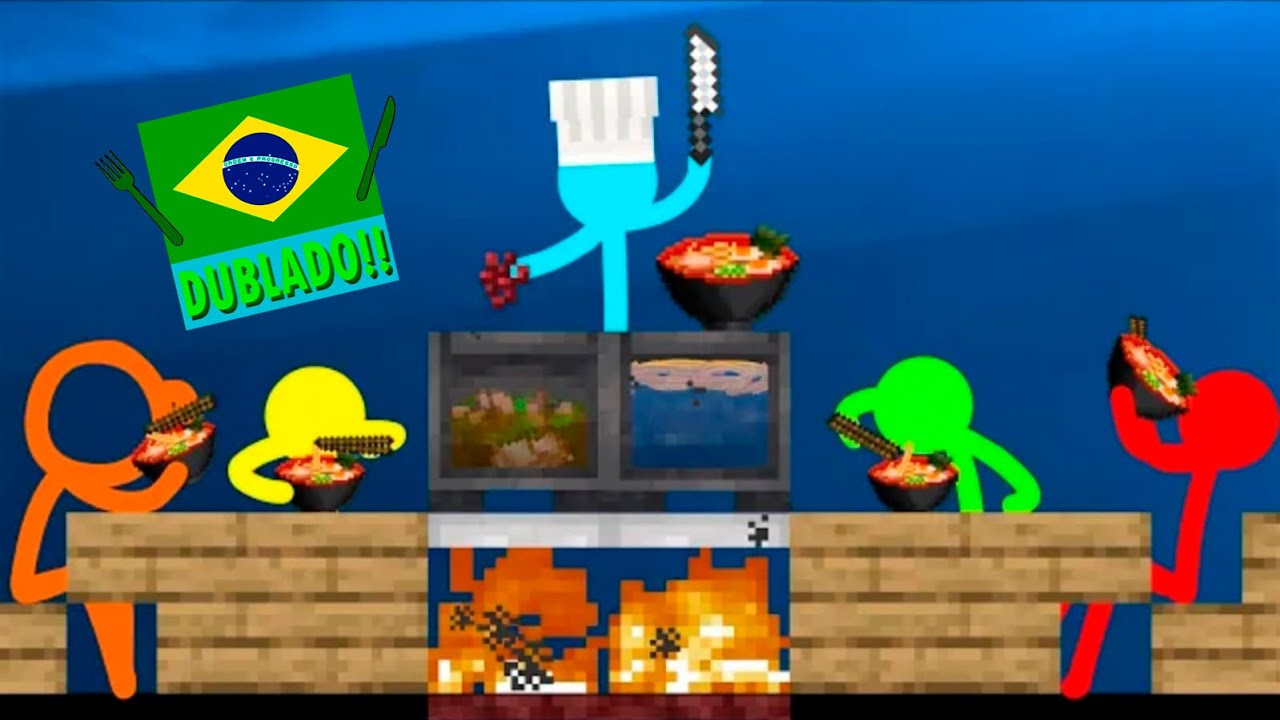 O Chef - Animação vs Minecraft Shorts Ep. 32 Dublado PT-BR - YouTube