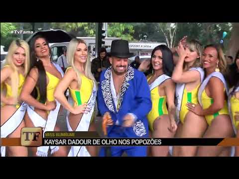 Kaysar lança Miss Bumbum 2018 e fica de olho nos popozões das candidatas