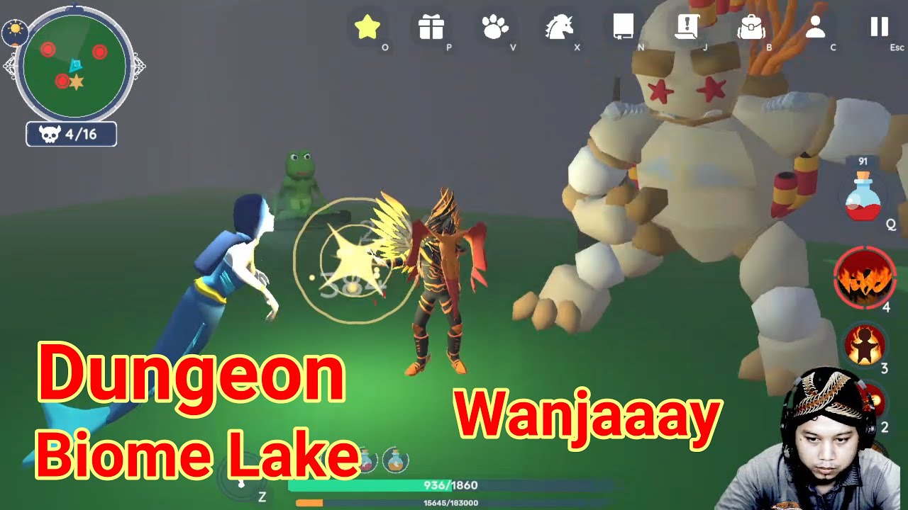 dungeon biome lake paling sadis world of mystery #worldofmystery # ...