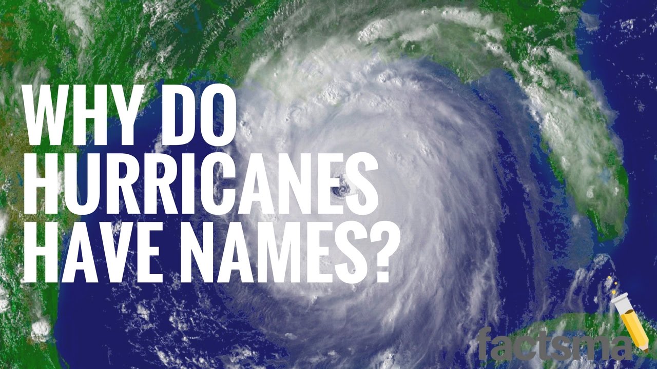 Why do hurricanes have names? - YouTube