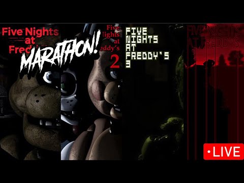 Fnaf Marathon 1-4. Part 1! - YouTube