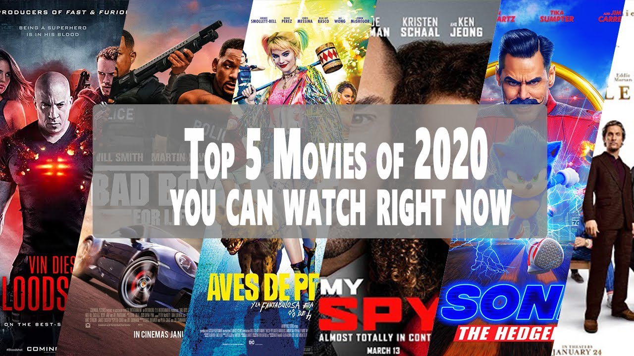Top 5 Movies of 2020 you can watch right now - YouTube