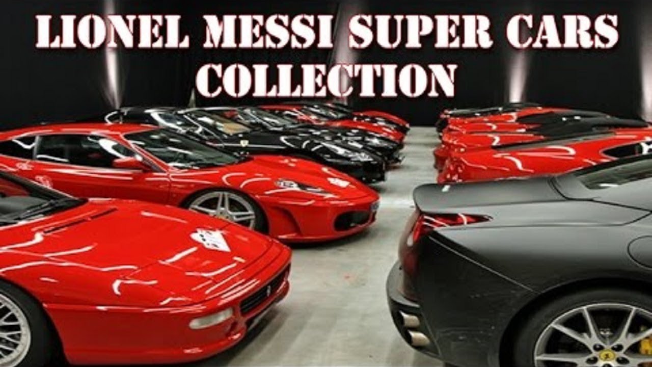 Lionel Messi Car Collection 20172018 Latest Video Youtube