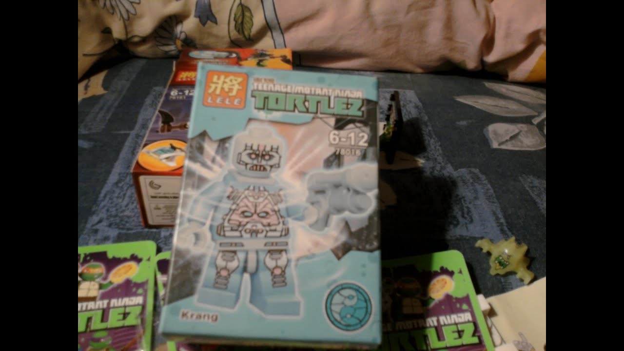 Lord of the Rings and New Ninja Turtles Krang with bonus Lego Review ...