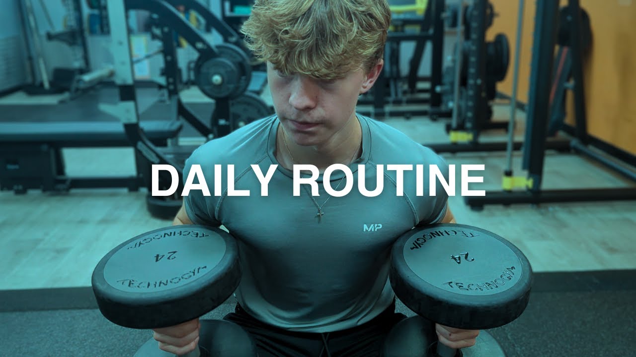 Life as a 16 year old gym rat - YouTube
