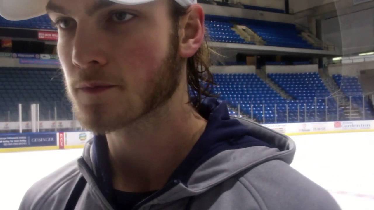 IceCaps Hockey Report Interviews Canadiens Prospect Brett Lernout - YouTube