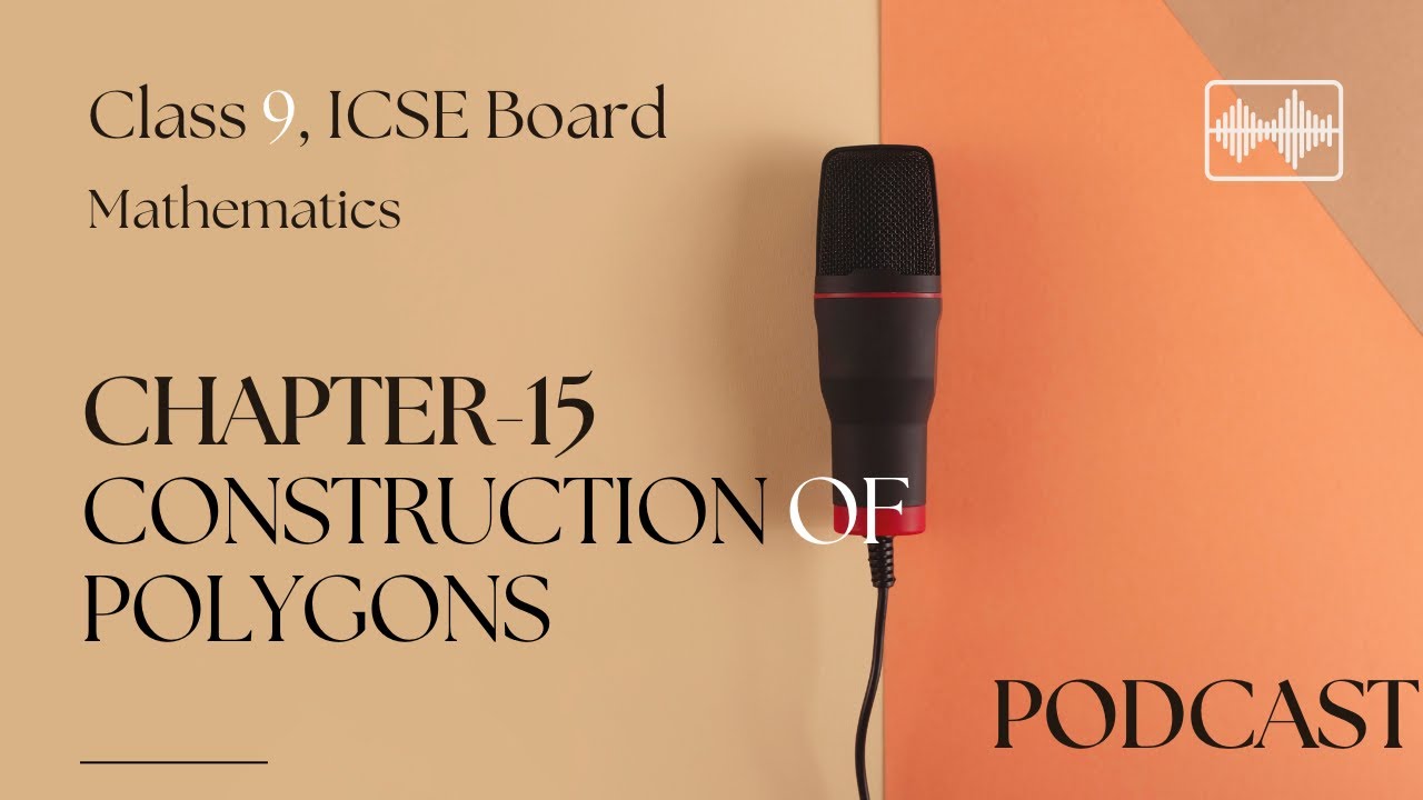 ICSE Class 9 Maths | Chapter 15: Construction of Polygons - Step-by ...