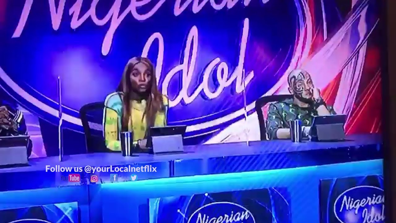 SHEYI SHEY BLAST GIRL THAT RESIGNS FROM HER JOB TO COME TO NIGERIAN IDOLS - YouTube