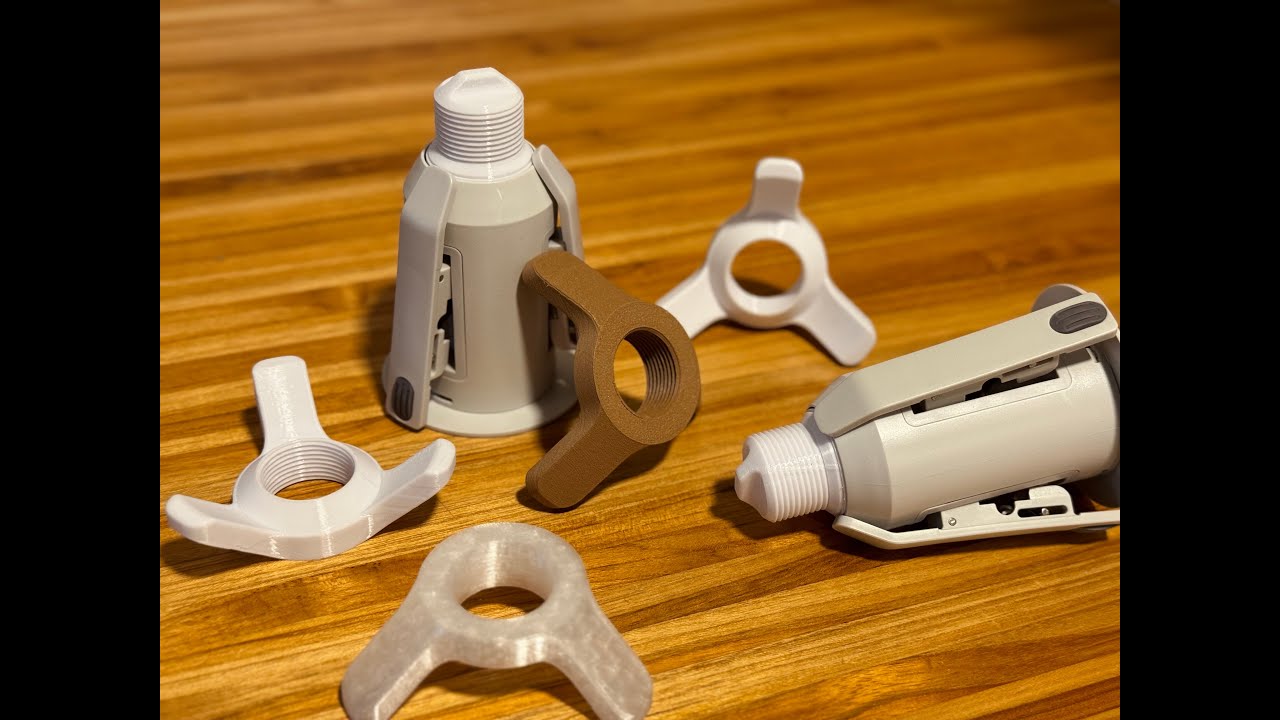 AMS lite spool holder lock - How to use - YouTube