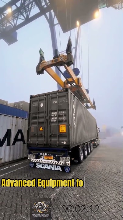 Spreader Bar Technology: Advanced Equipment for Container Loading and Unloading - YouTube