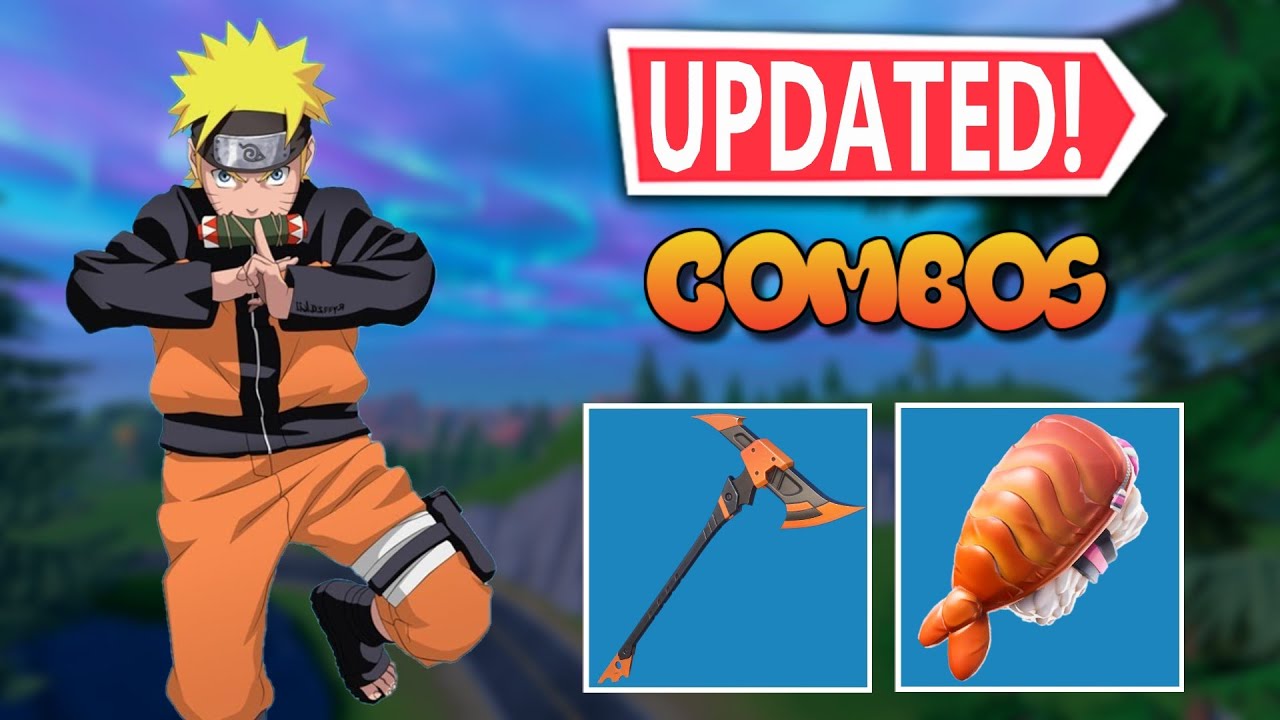 *UPDATED* Naruto Uzumaki Skin Combos in Fortnite (Both Styles) - YouTube