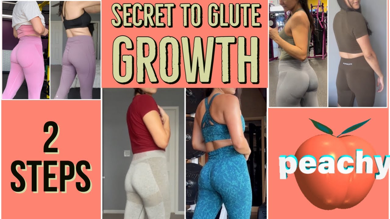 2 Step SECRET To Glute GROWTH #howtogrowglutes - YouTube