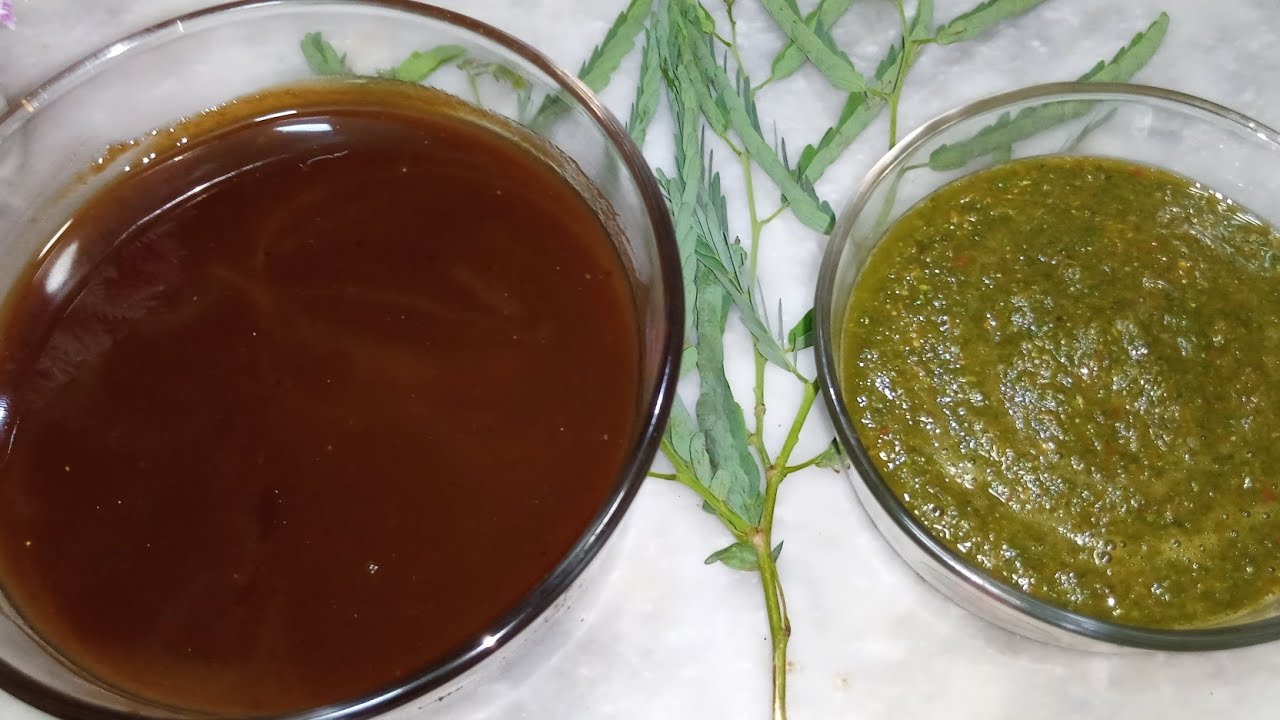 Two Types of Chatni # Imili Sonth Chatni# mint Chatni # Iftar Special ...