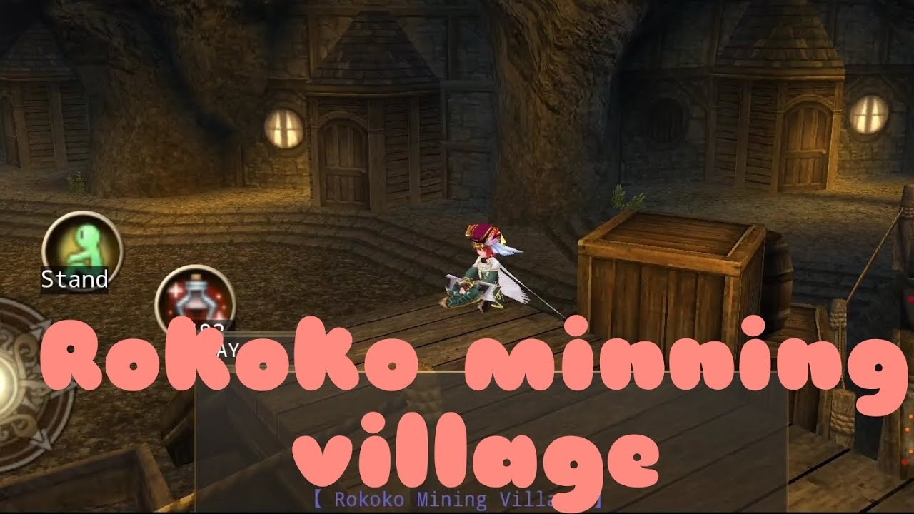 Iruna Online: Rokoko Minning Village Map BGM - YouTube